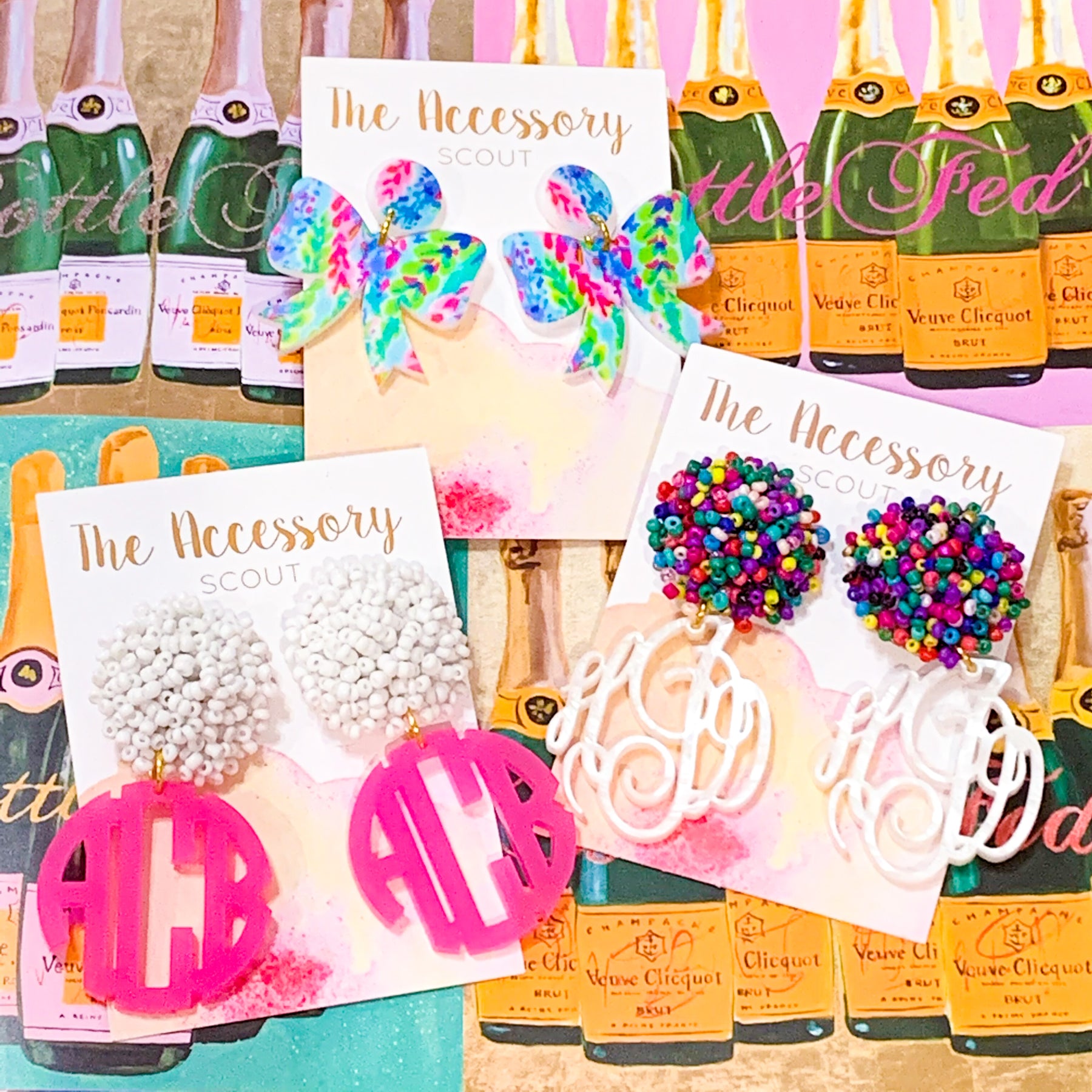 Scout Celebration Monogram Earrings – Shop The Accessory Scout