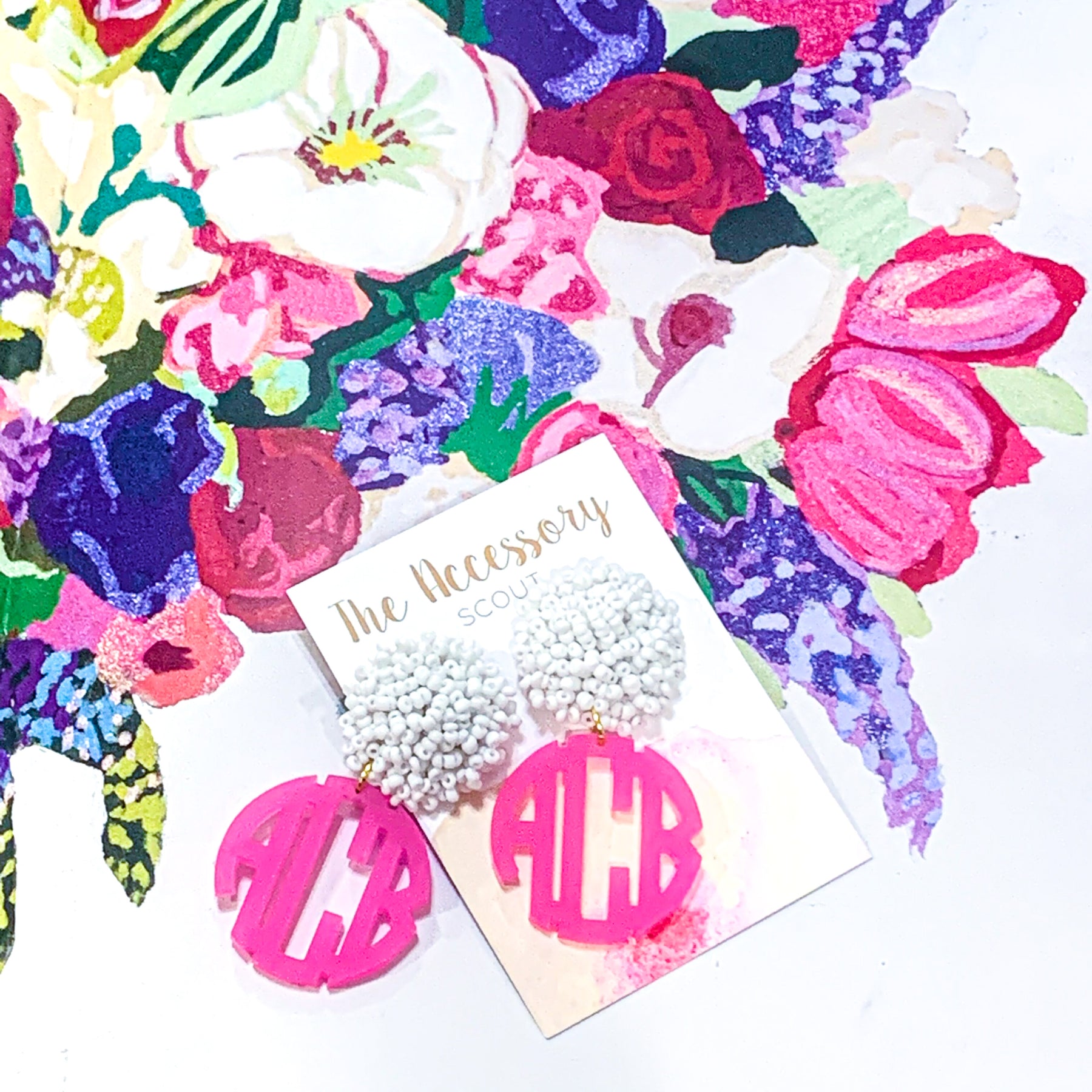 Scout Celebration Monogram Earrings – Shop The Accessory Scout